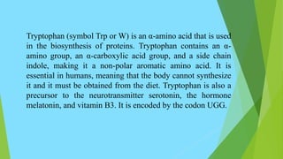 Classification of amino acids | PPTX