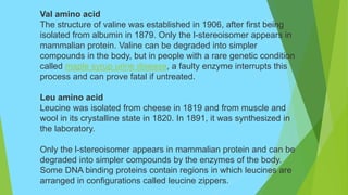 Classification of amino acids | PPTX