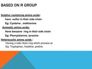 Classification of aminoacids based on charge and polarity.pptx