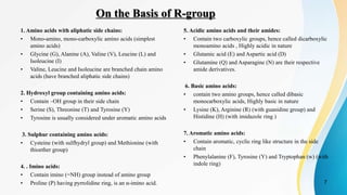 Classification of amino acids | PPTX