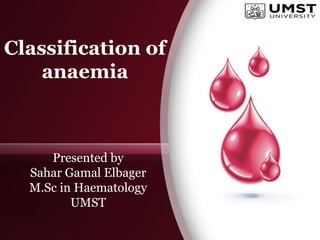 Classification of anaemia | PPT
