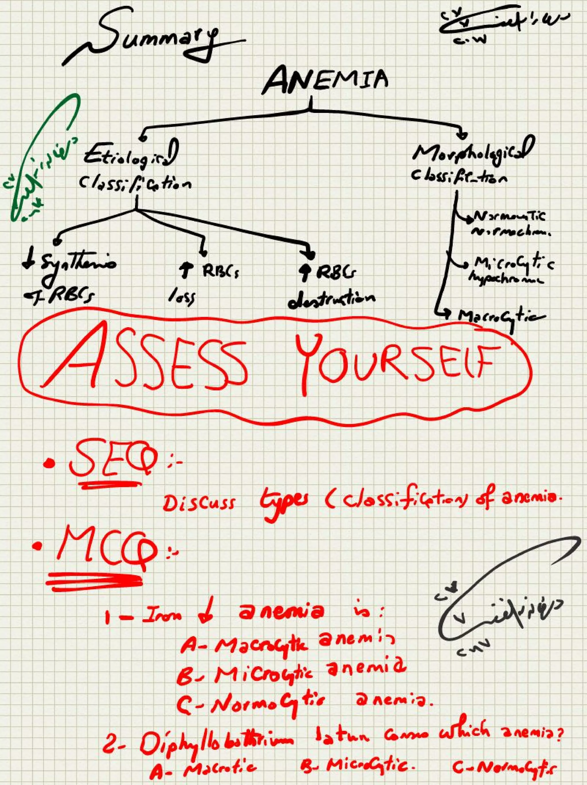 Classification of anemia (8-2017) by dr khaled a abulfadle | PDF