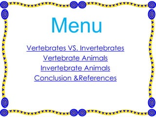 Classification Of Animals | PPTX