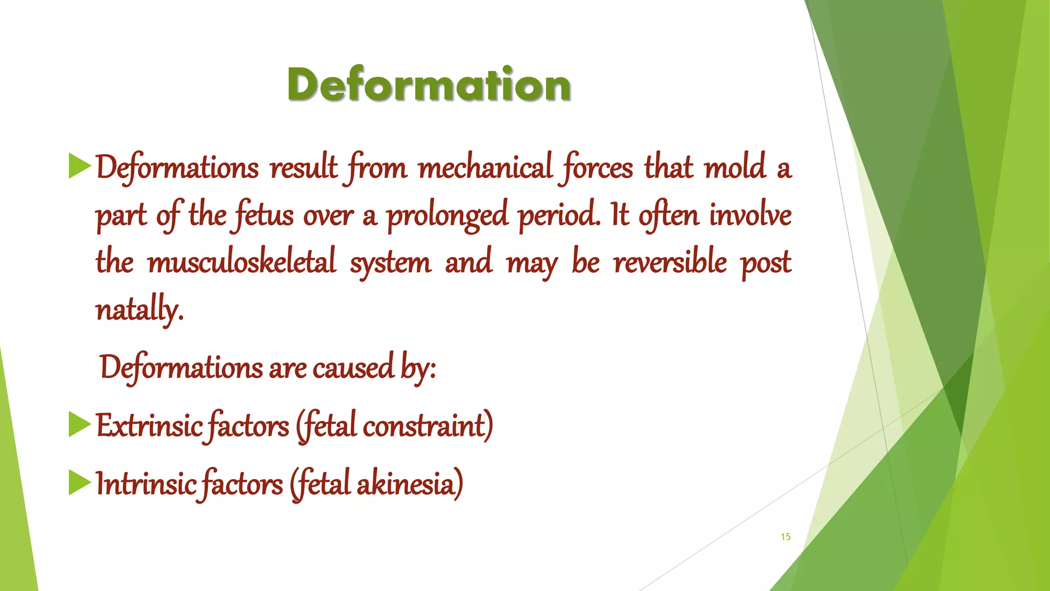 Classification of anomalies of development of human body | PPTX
