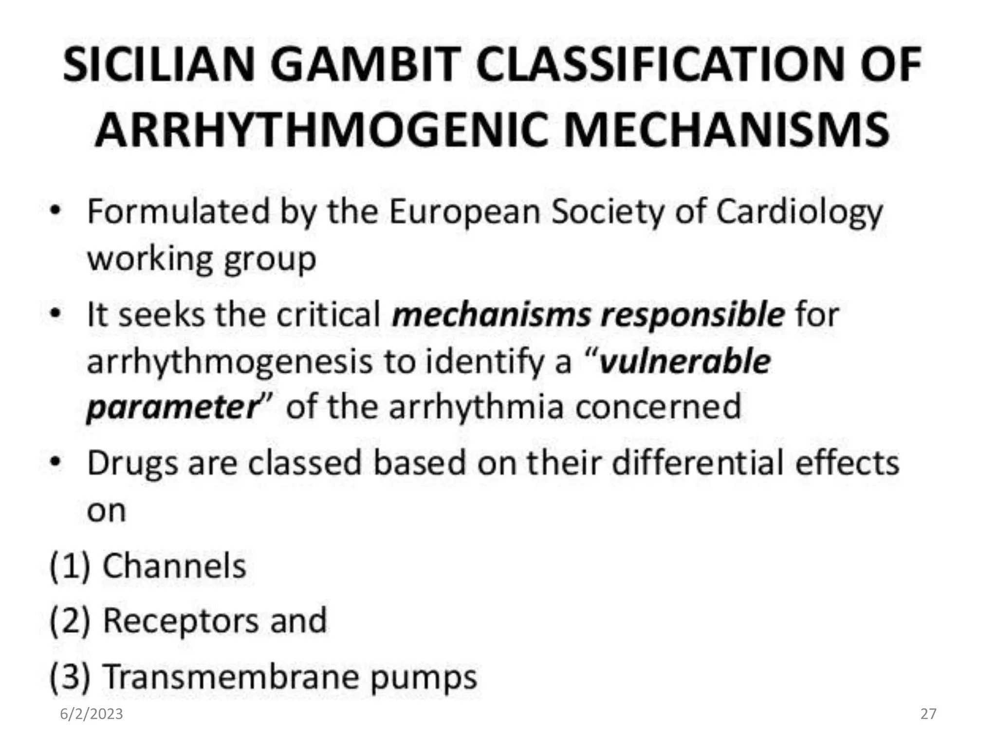 CLASSIFICATION OF ANTI-ARRHYTHMIC DRUGS - Copy.pptx
