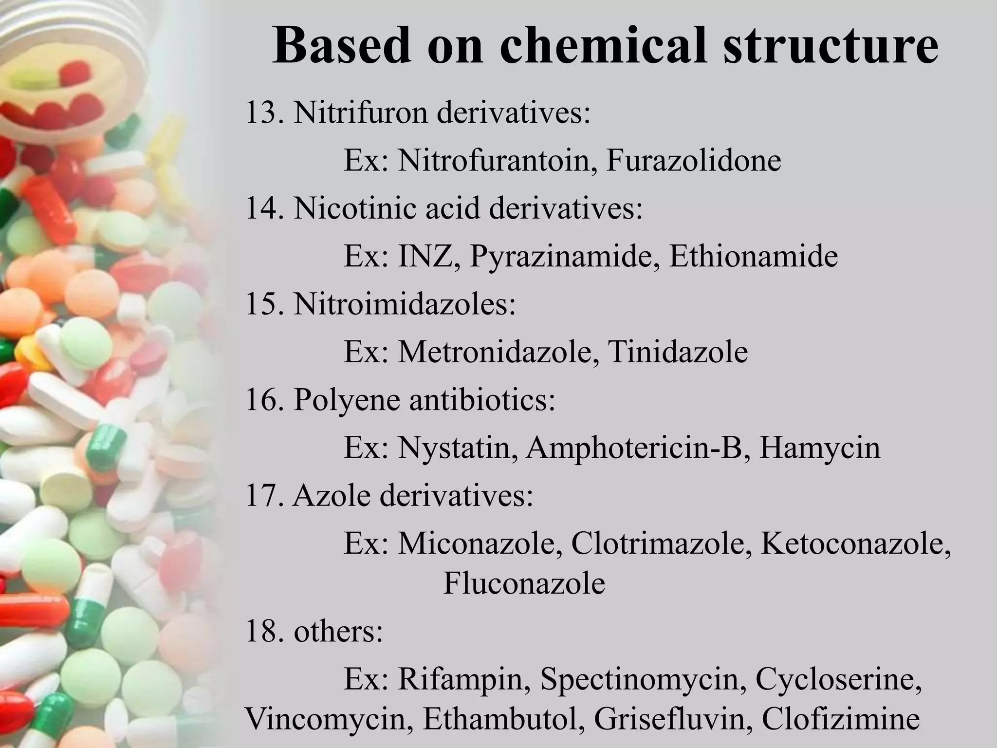 Classification of antibiotics | PPTX