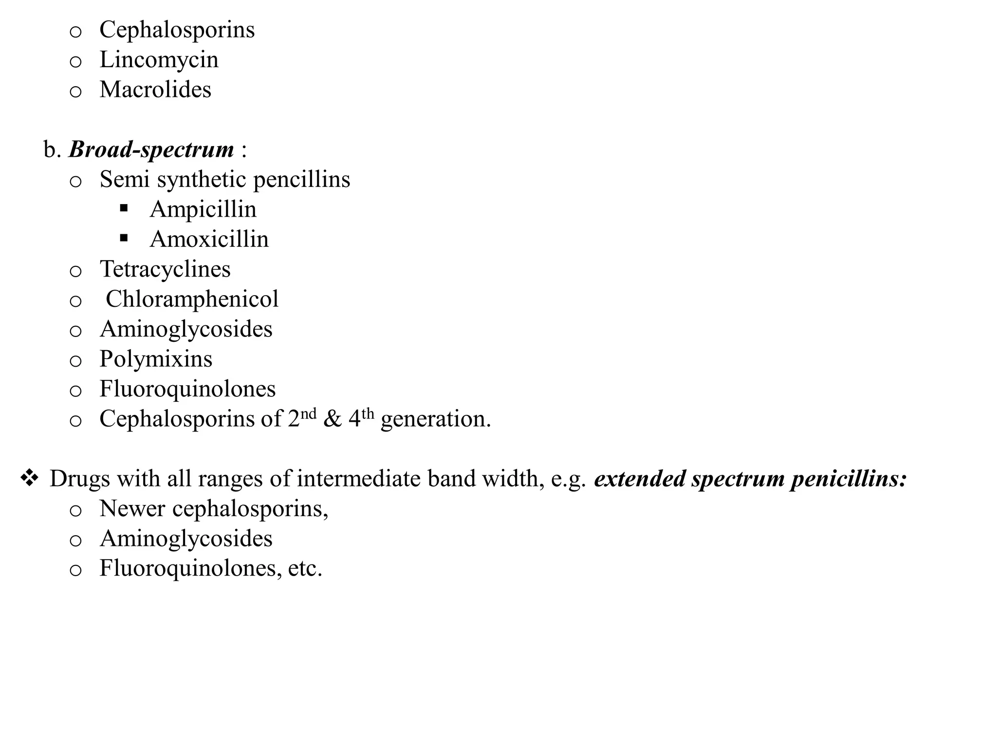 Classification of antimicrobial drugs | PDF