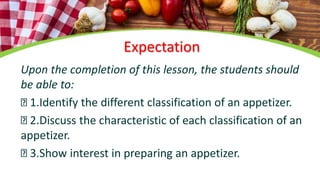CLASSIFICATION OF APPETIZER-PPT.pptx