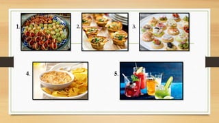 Classification of appetizers | PPTX
