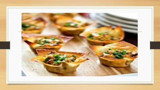 Classification of appetizers | PPTX