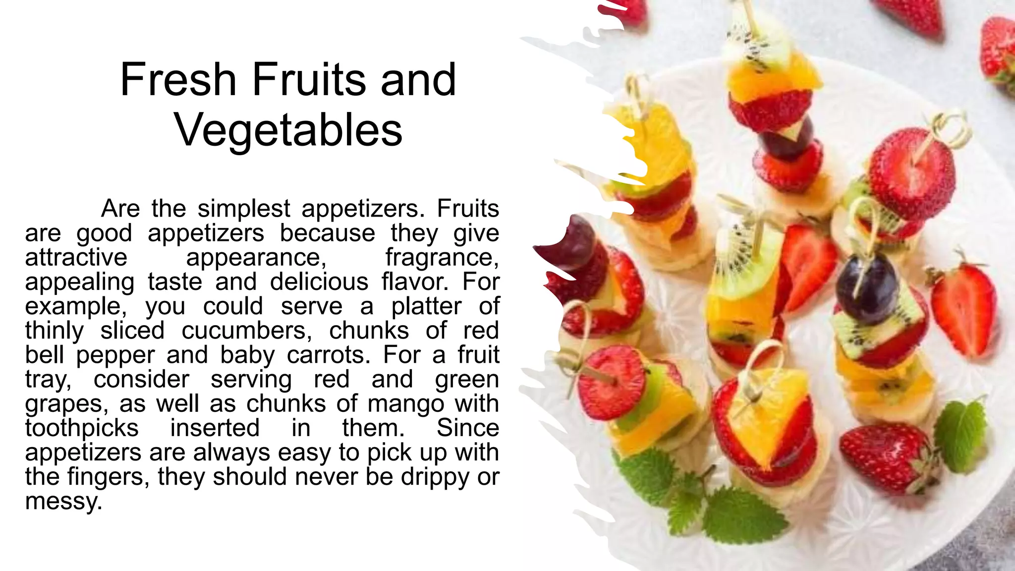 Classification of Appetizers According to Ingredients .pptx