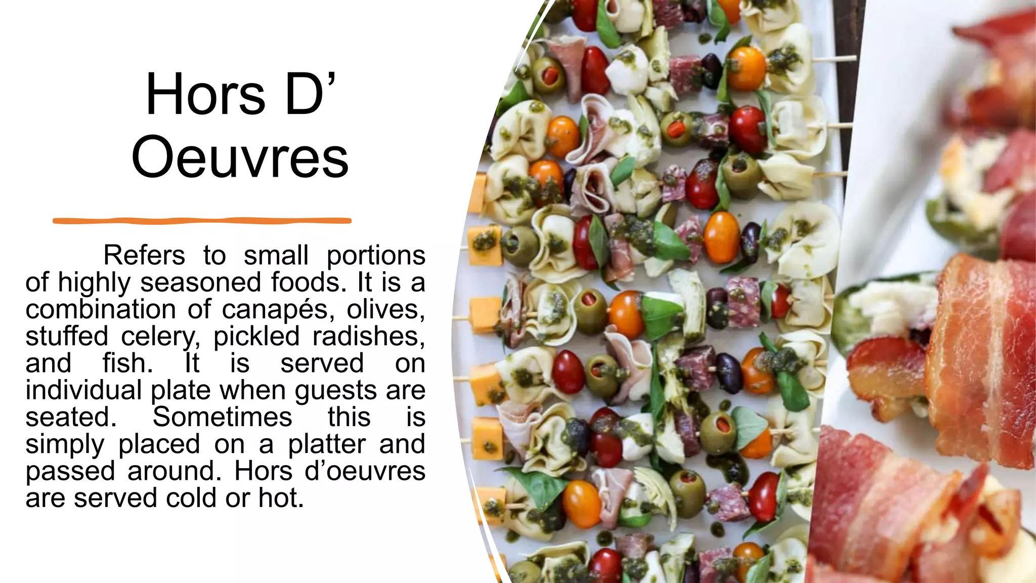 Classification of Appetizers According to Ingredients .pptx