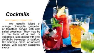 Classification of Appetizers According to Ingredients .pptx