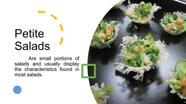 Classification of Appetizers According to Ingredients .pptx | Cooking ...