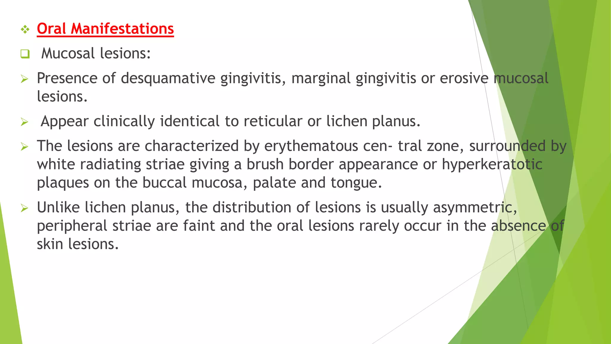 CLASSIFICATION OF ORAL AUTOIMMUNE DISORDERS | PPTX