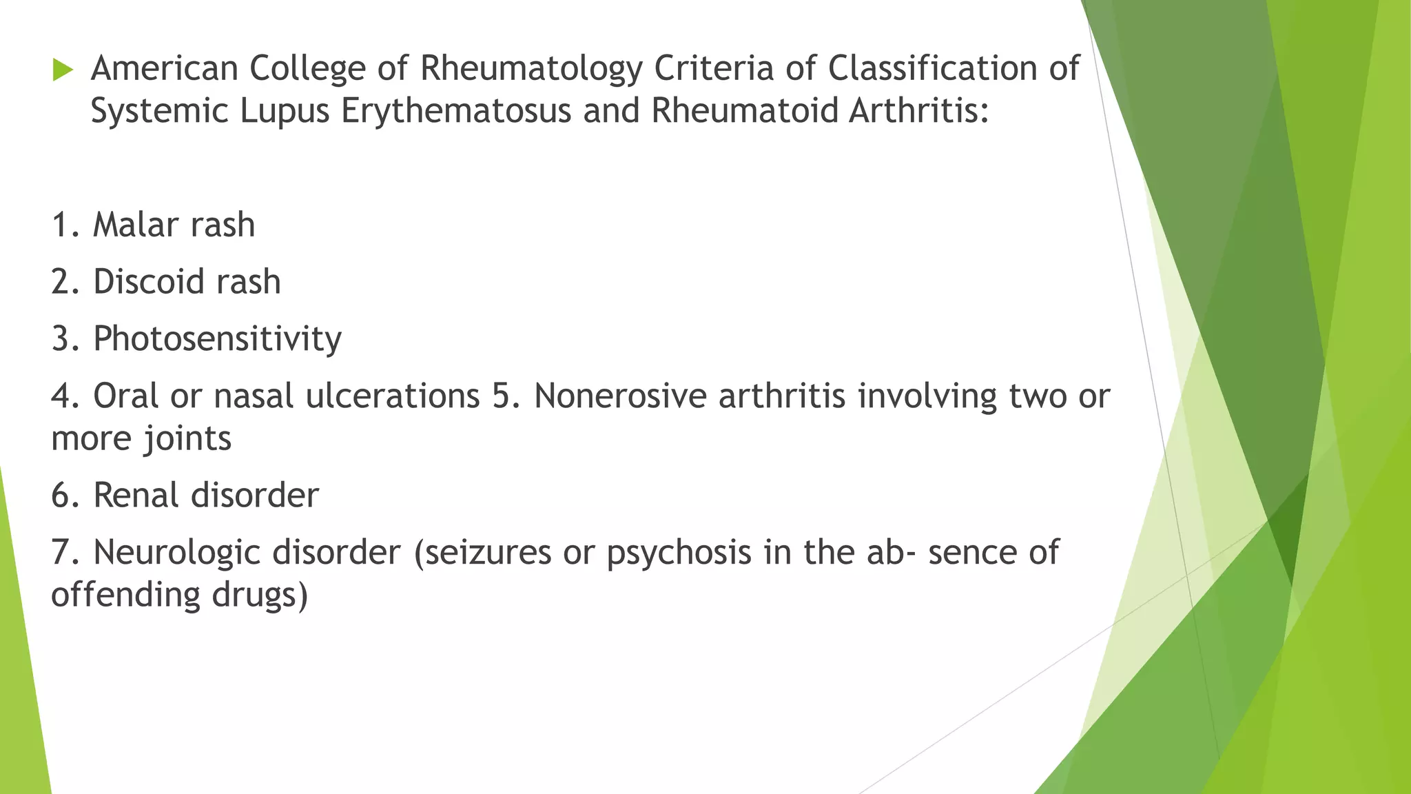 CLASSIFICATION OF ORAL AUTOIMMUNE DISORDERS | PPTX
