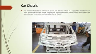 Classification of Automobile and chassis in Automobile | PPTX