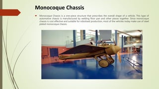 Classification of Automobile and chassis in Automobile | PPTX