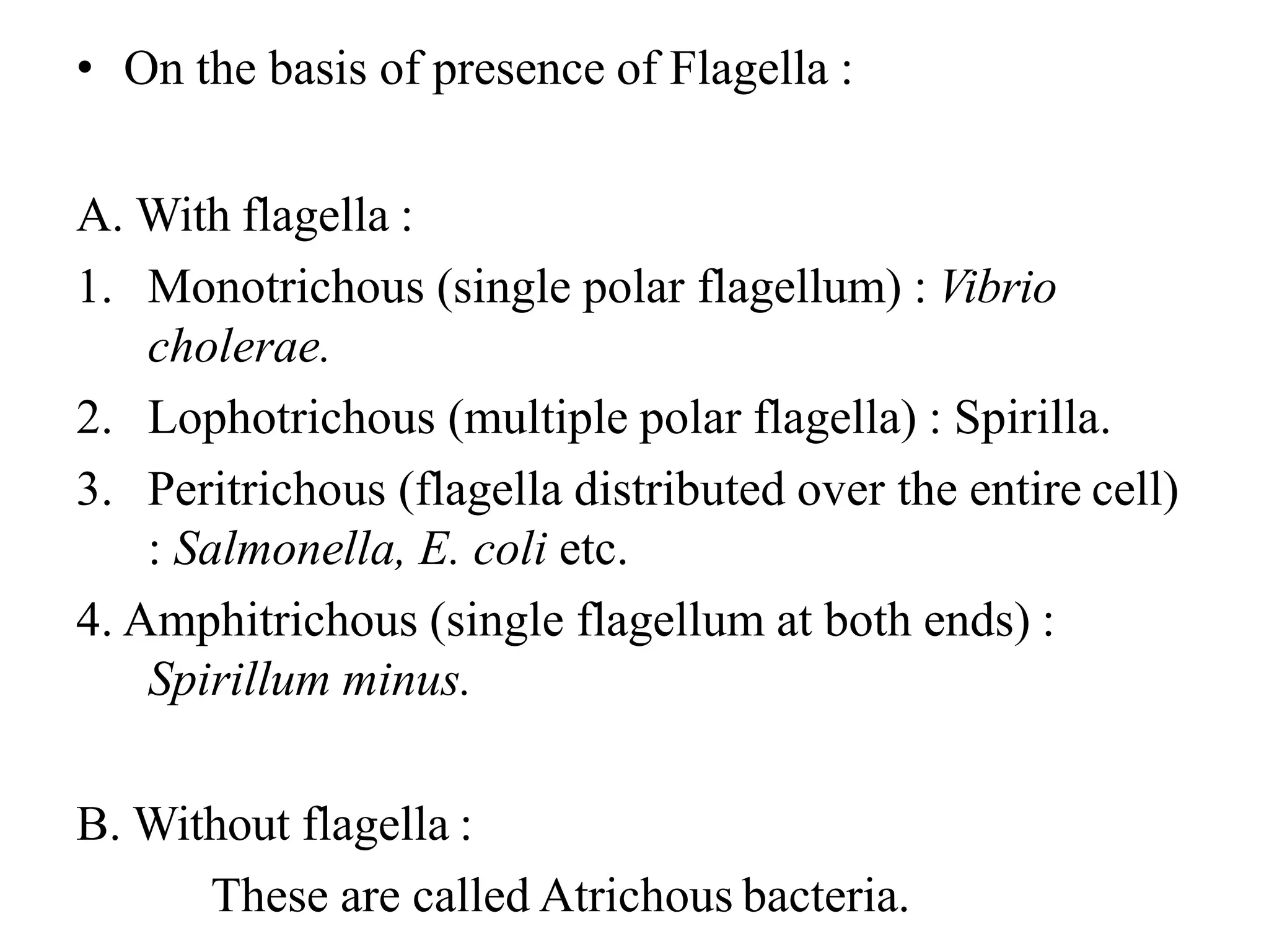 Classification of bacteria | PPTX