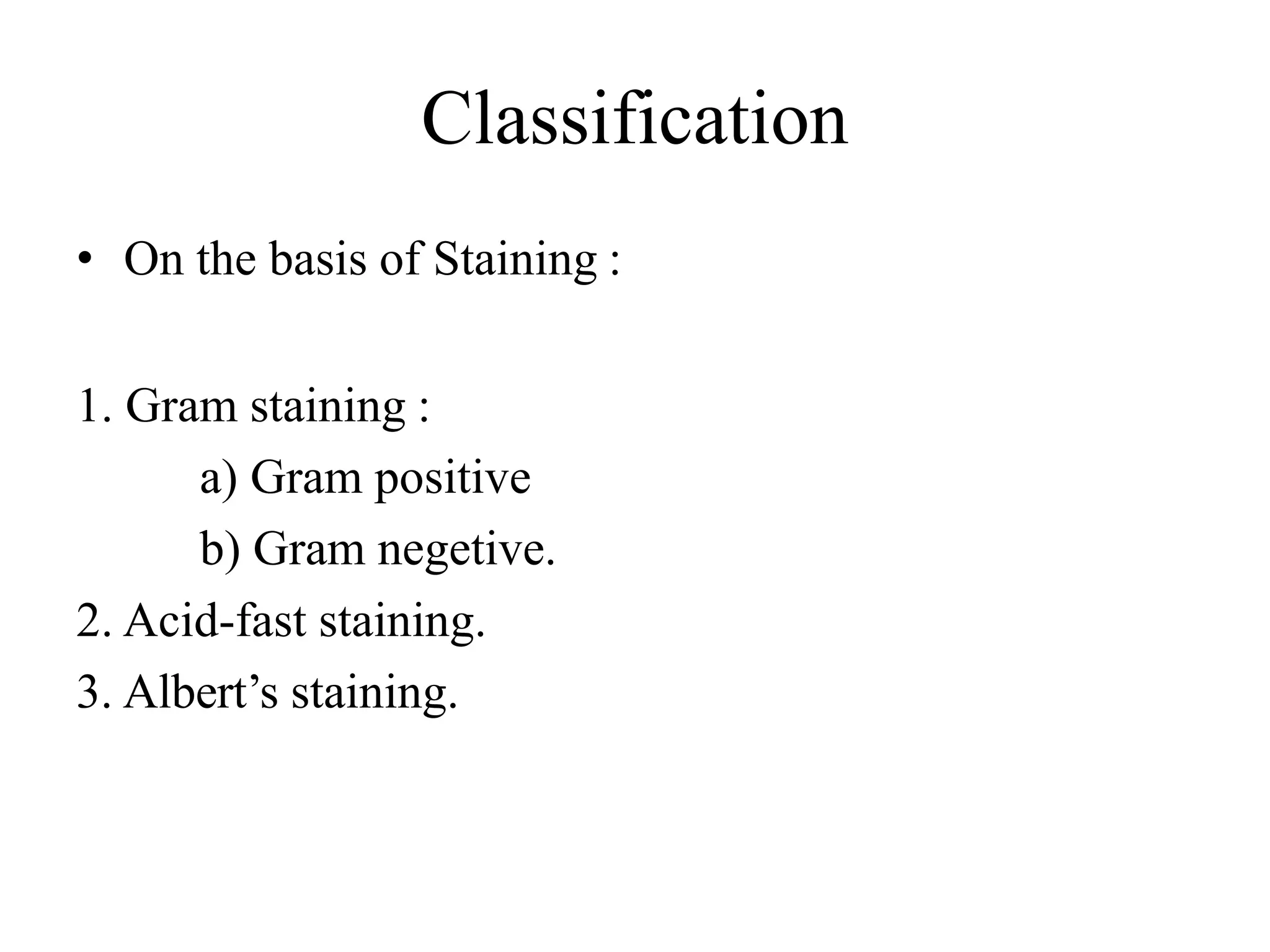 Classification of bacteria | PPTX