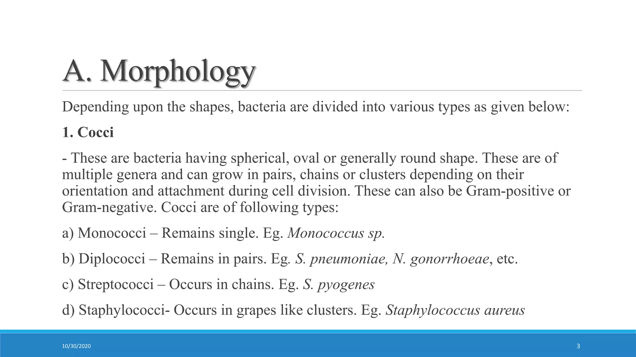 Classification of bacteria | PPTX