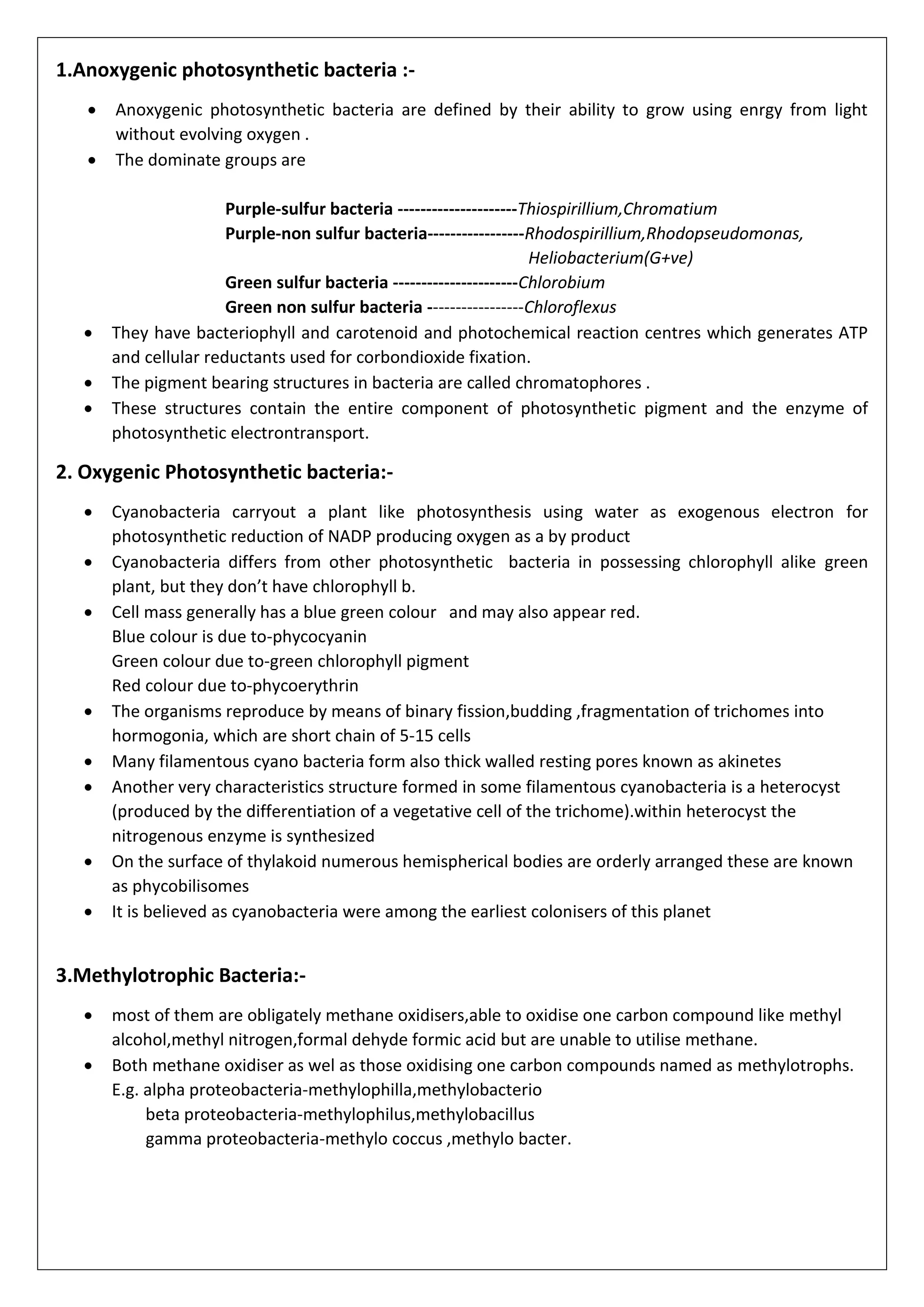 Bergye's Mannual Classification of Bacteria | DOCX
