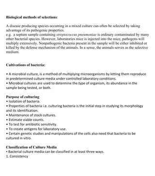 Classification of bacteria based on temperature, ph and oxygen ...
