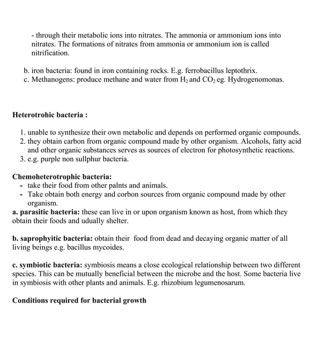 Classification of bacteria based on temperature, ph and oxygen ...