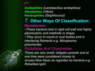 Classification of bacteria n virus | PPT