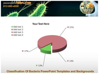 Classification of bacteria power point templates and backgrounds | PPT