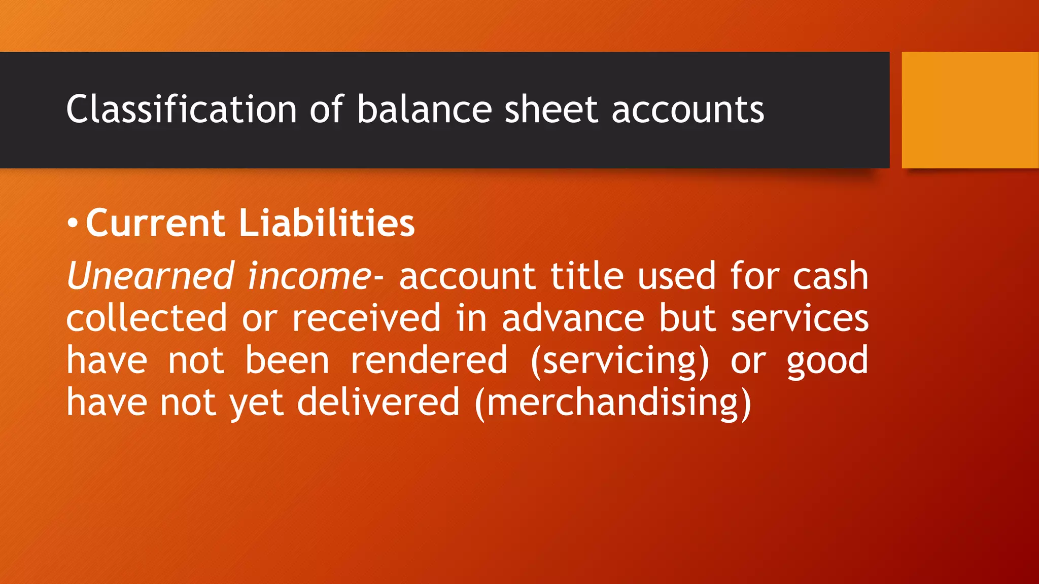 CLASSIFICATION OF BALANCE SHEET ACCOUNTS.pptx