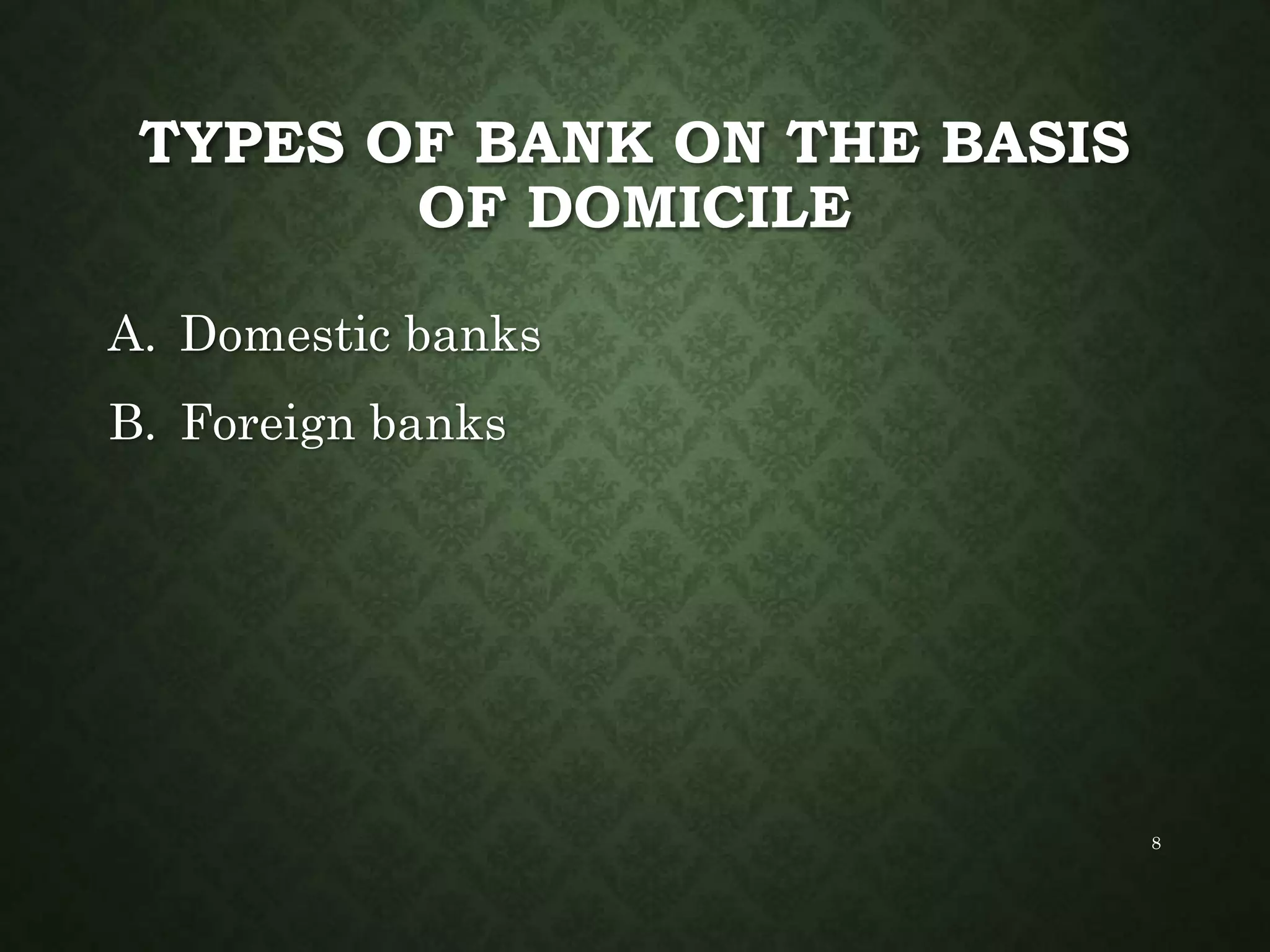 Classification of Banks In Pakistan | PPT