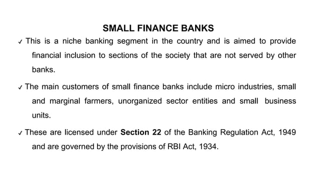 INTRODUCTION, HISTORY OF RBI AND CLASSIFICATION OF BANKS | PPT