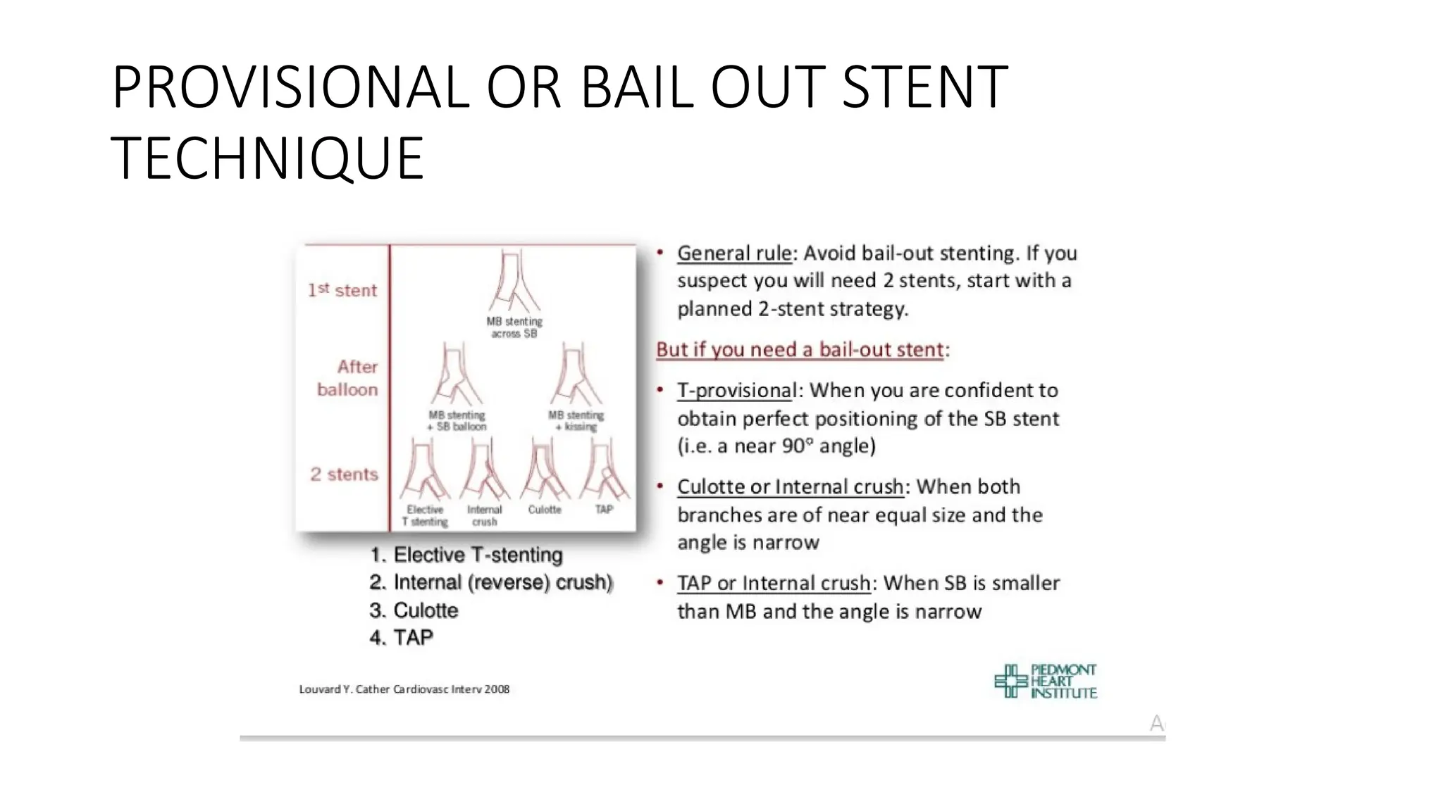 Classification Of Bifurcation Lesion Angioplasty Ppt