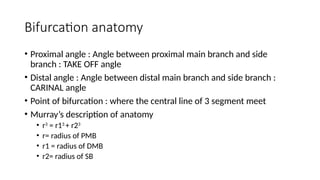 Classification of bifurcation lesion angioplasty | PPTX