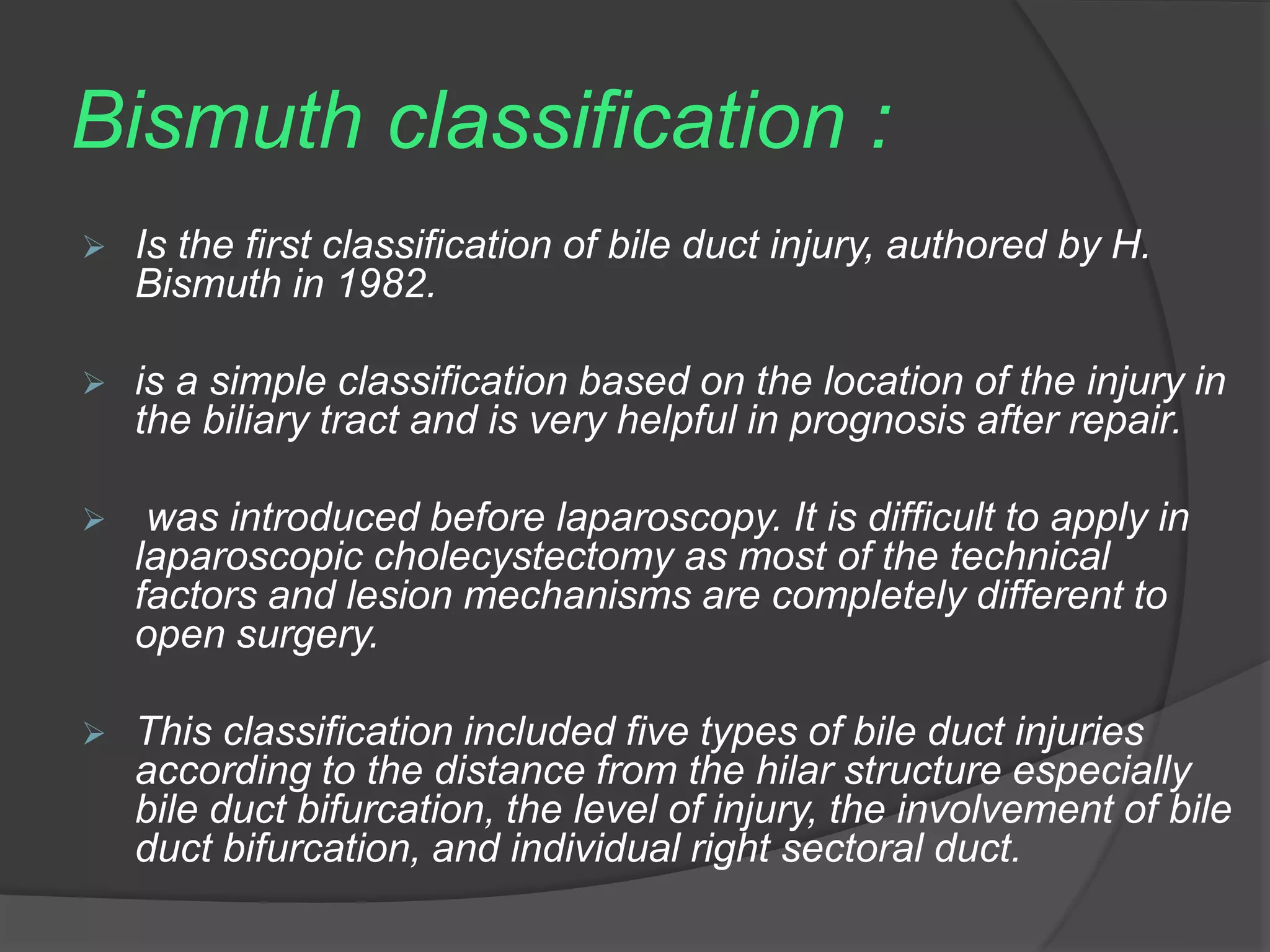 CLASSIFICATION OF BILE DUCT INJURY.pptx