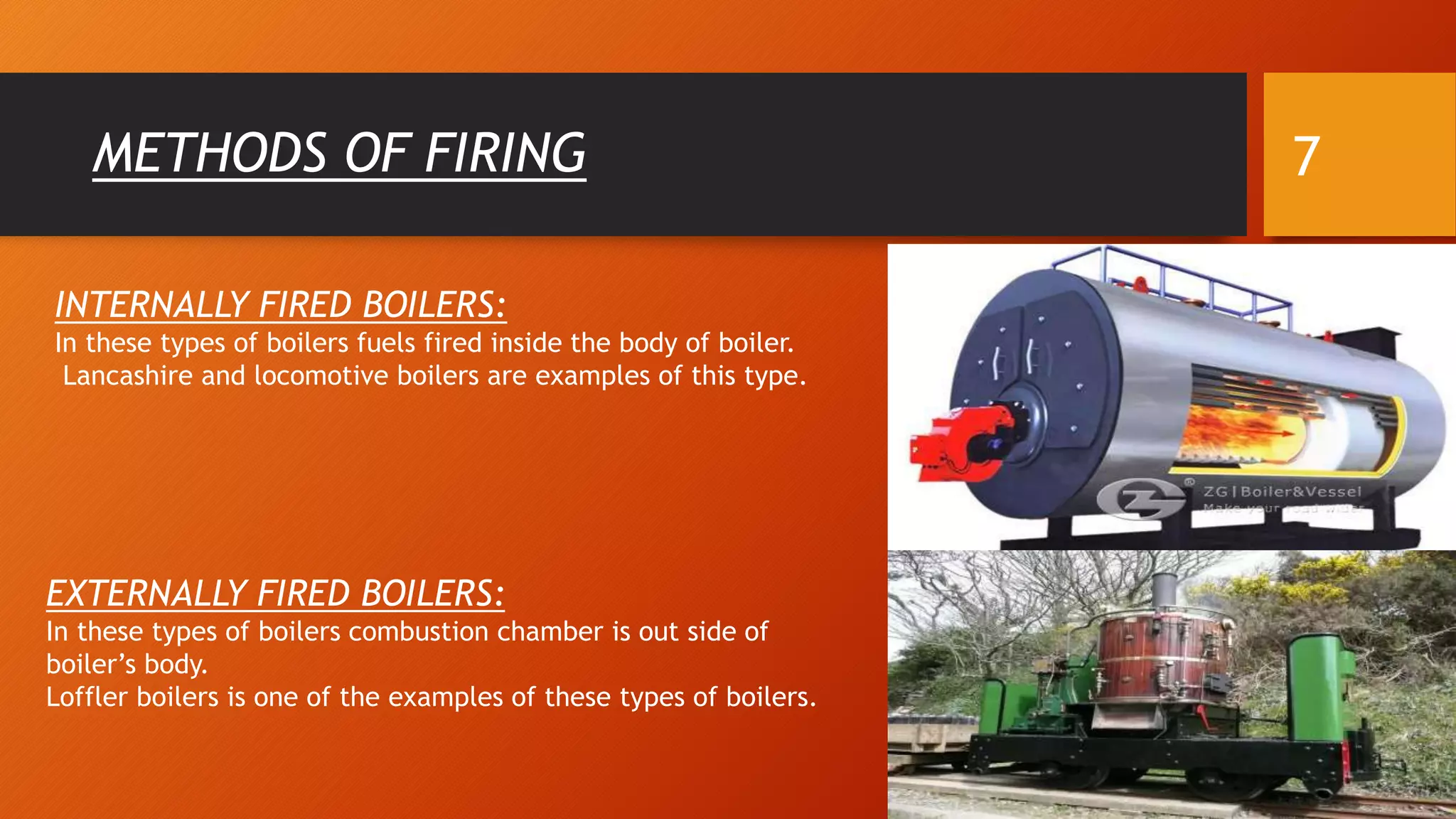 Classification of boilers and working of cochran boiler | PPTX