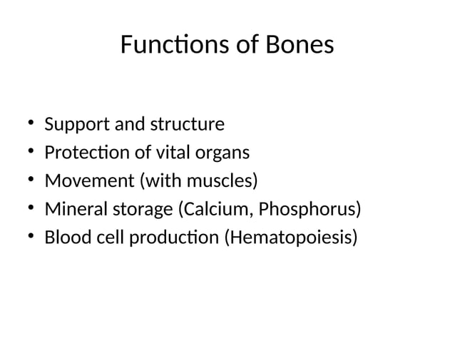 Classification_of_Bones presentation | PPTX