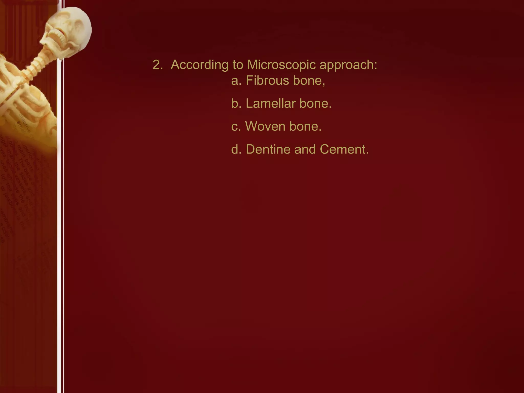 Classification of bones (anatomy) | PPT
