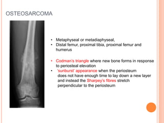 CLASSIFICATION OF BONE TUMORS & PRINCIPLES OF LIMB.pptx
