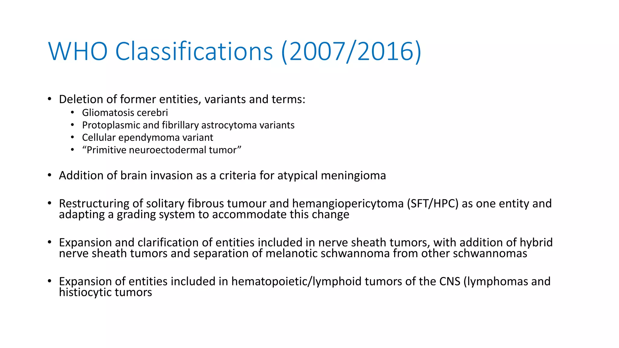 2021 WHO Classification of brain tumours.pptx