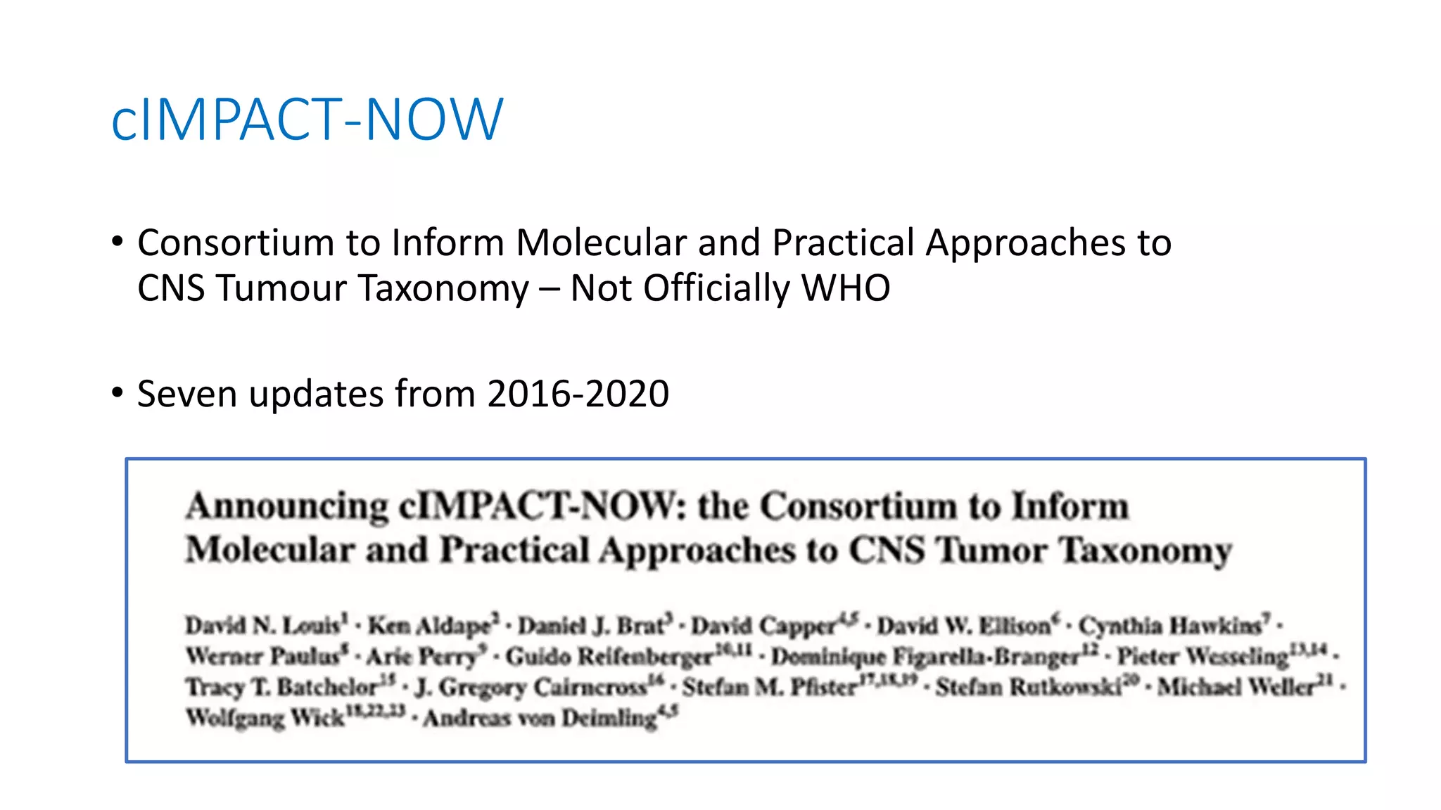2021 WHO Classification of brain tumours.pptx
