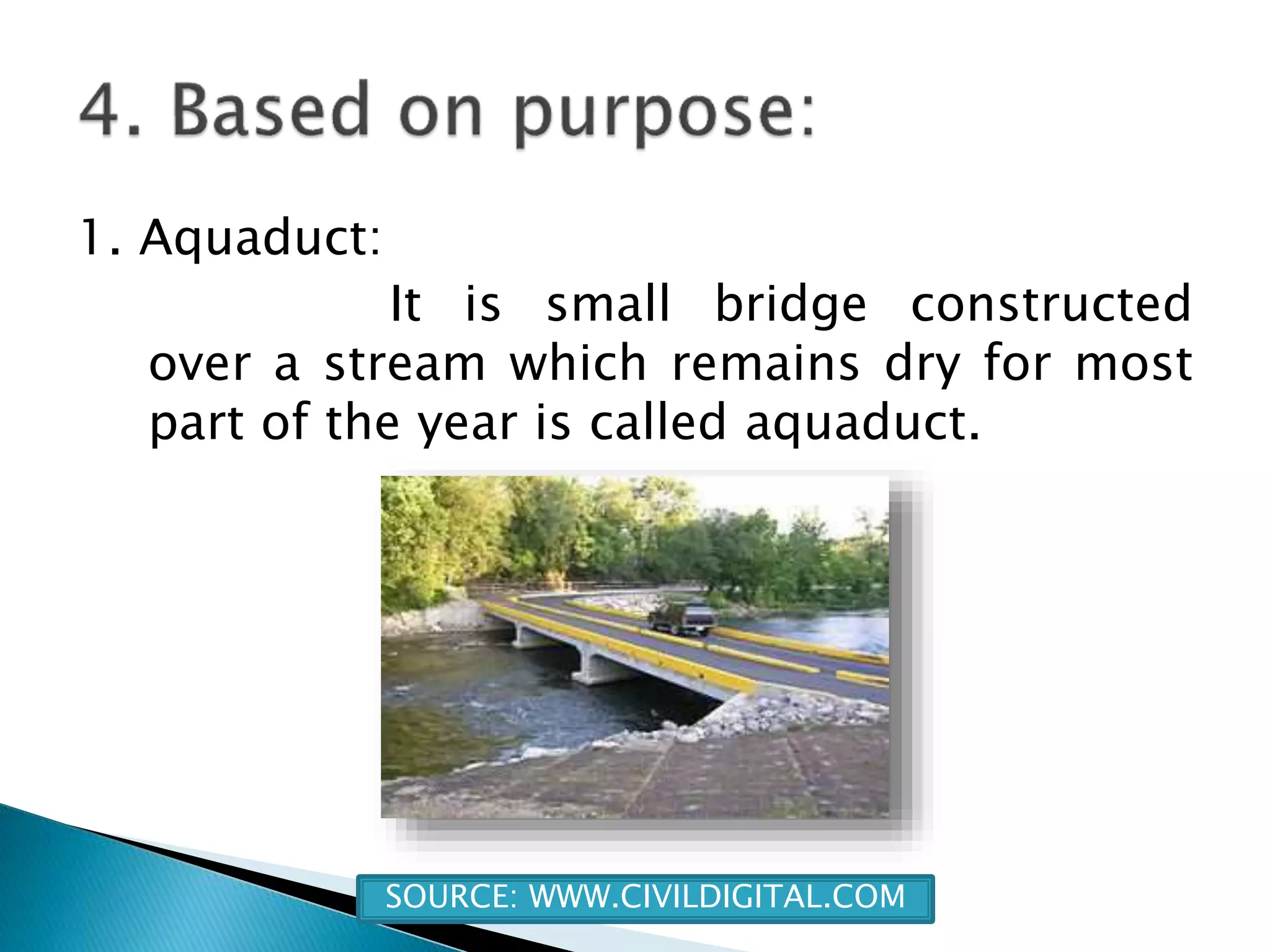Classification of bridges | PPTX