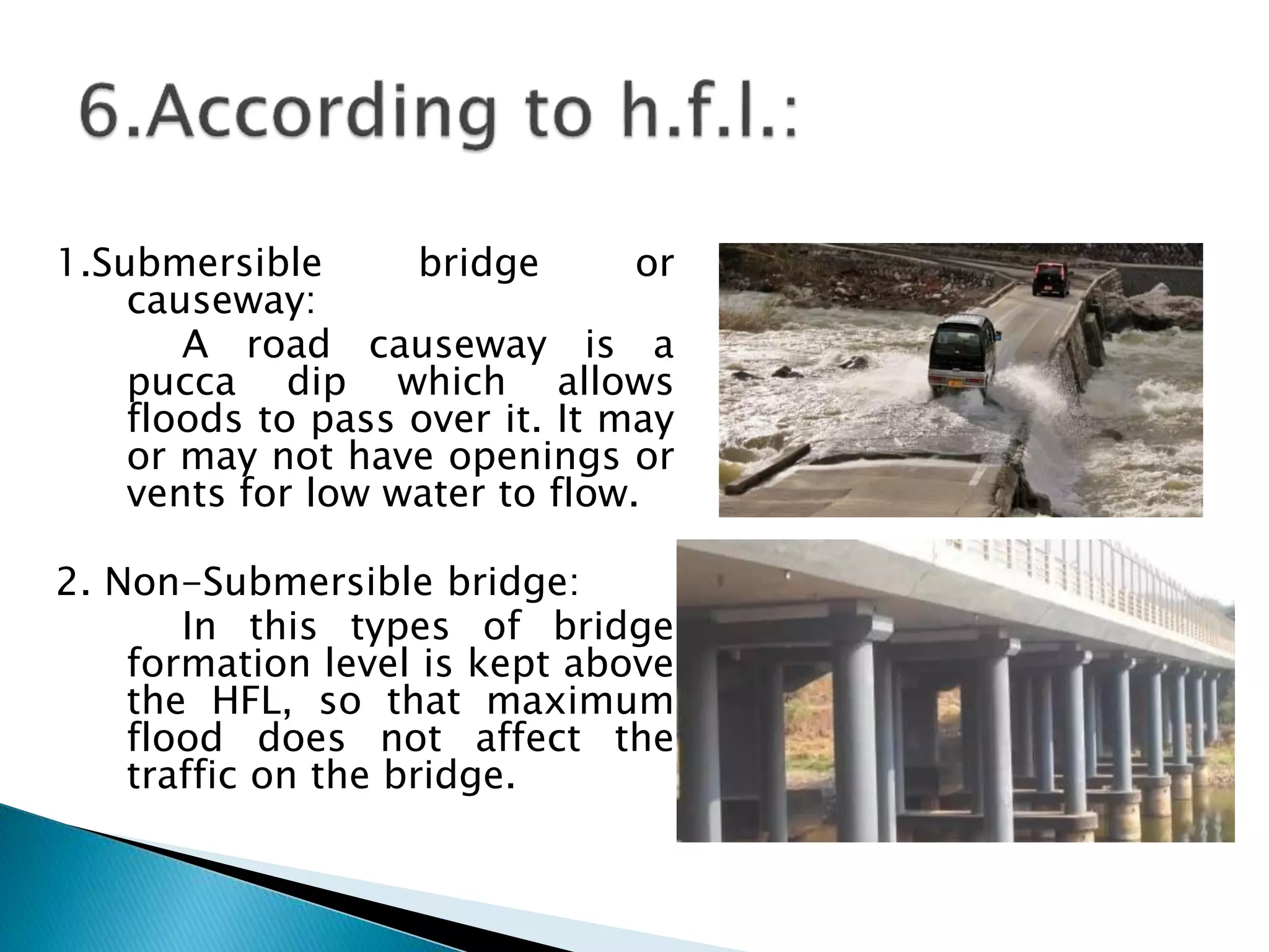 Classification of bridges | PPTX