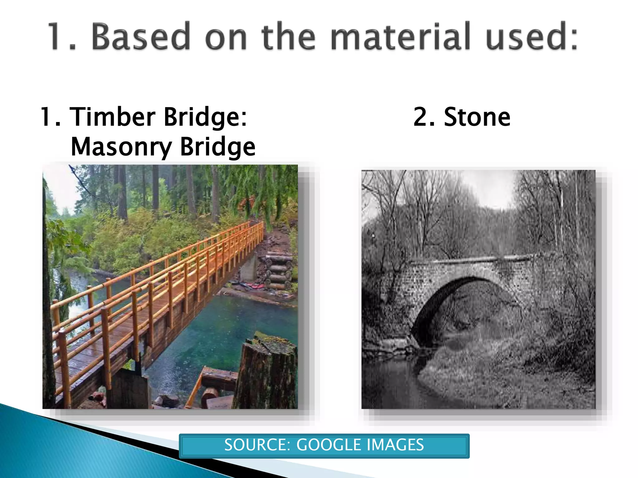 Classification of bridges | PPTX