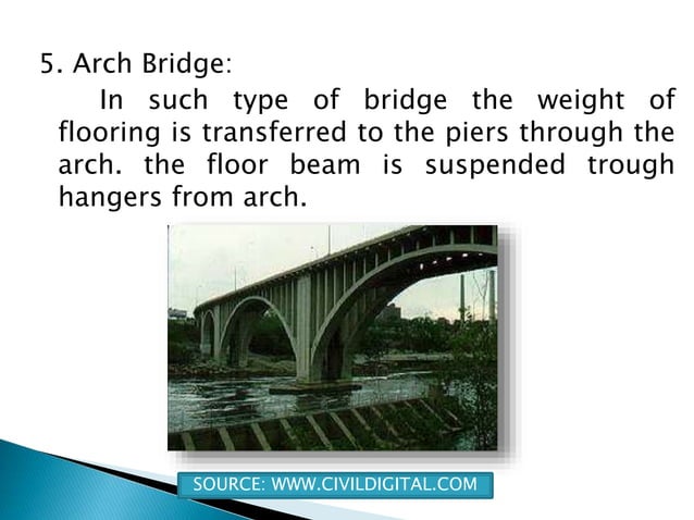 Classification of bridges | PPTX