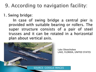 Classification of bridges | PPTX