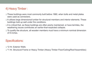 Classification of building based on occupancy and type of construction ...