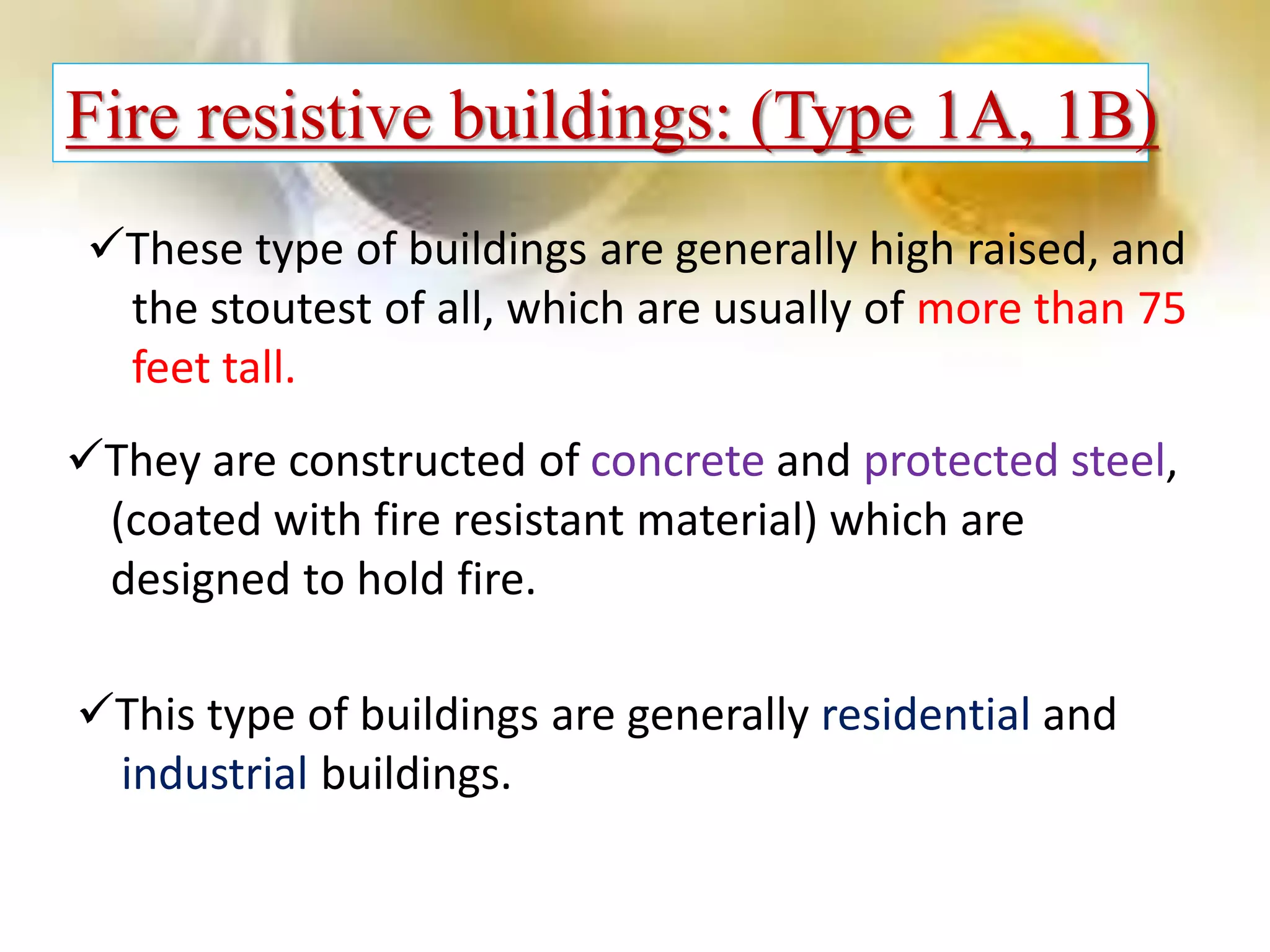Classification of buildings | PPTX