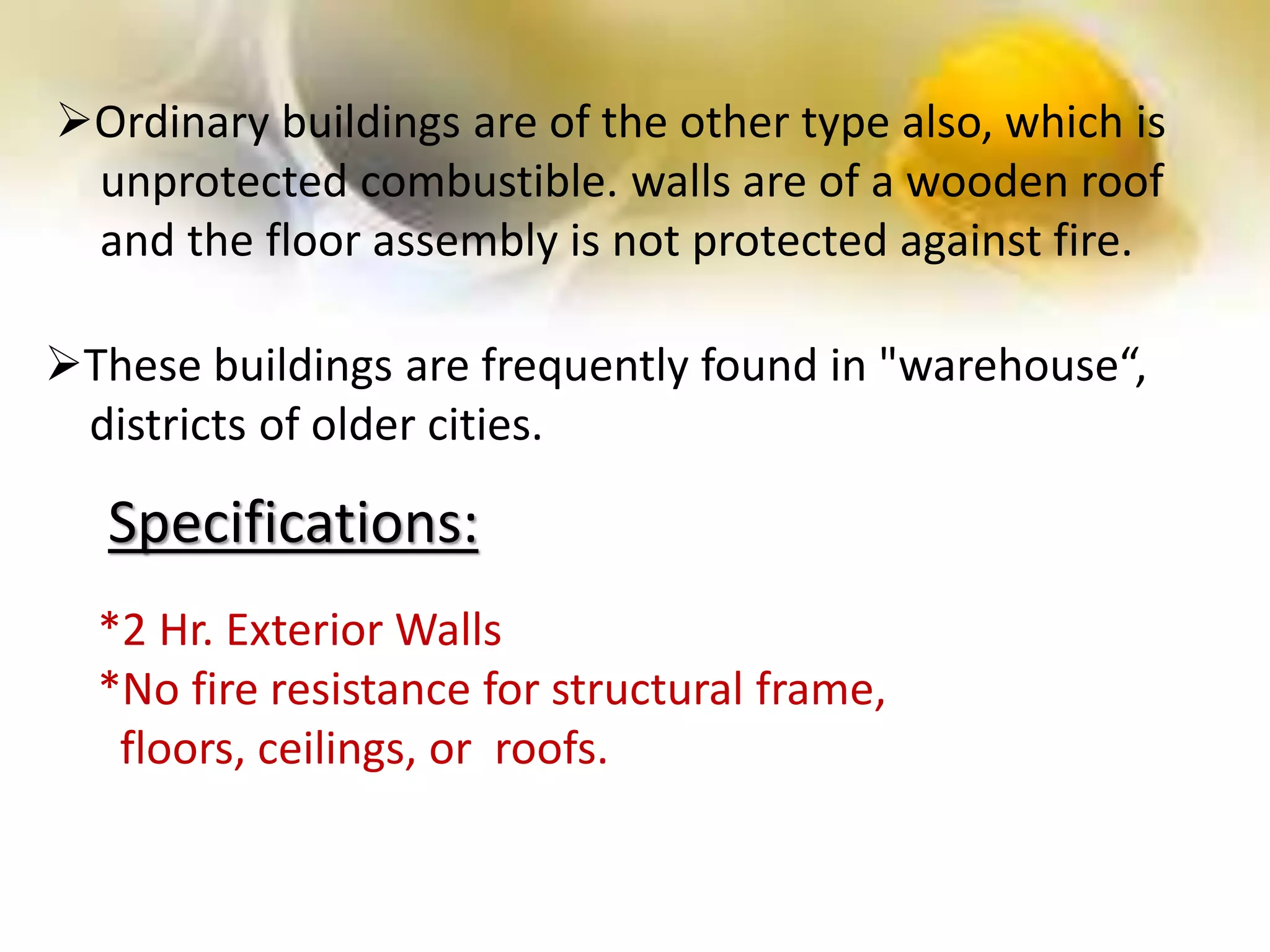 Classification of buildings | PPTX
